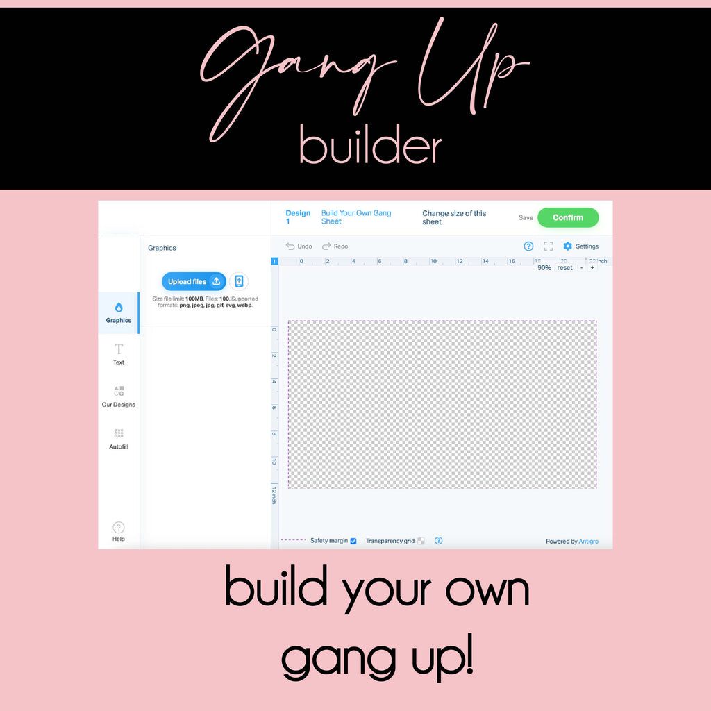 Build Your Own Gang Sheet – The Creative Bar