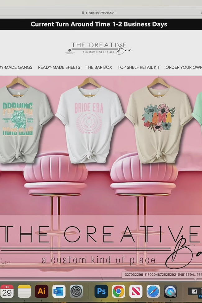 Build Your Own Gang Sheet – The Creative Bar